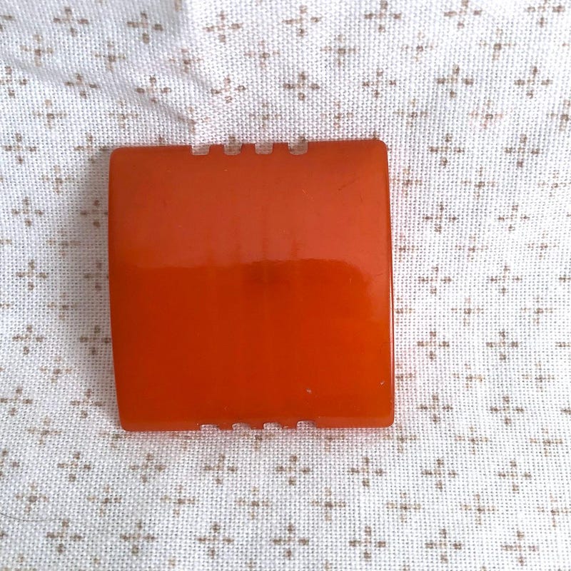 Orange Bakelite - Etsy