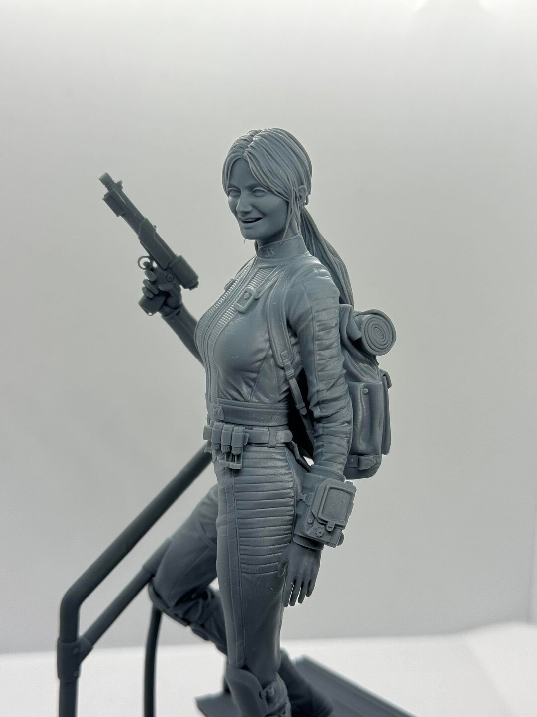 Fallout Lucy | Resin 3d Printed Statue - Etsy