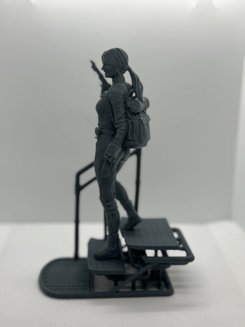 Fallout Lucy Resin 3d Printed Statue - Etsy