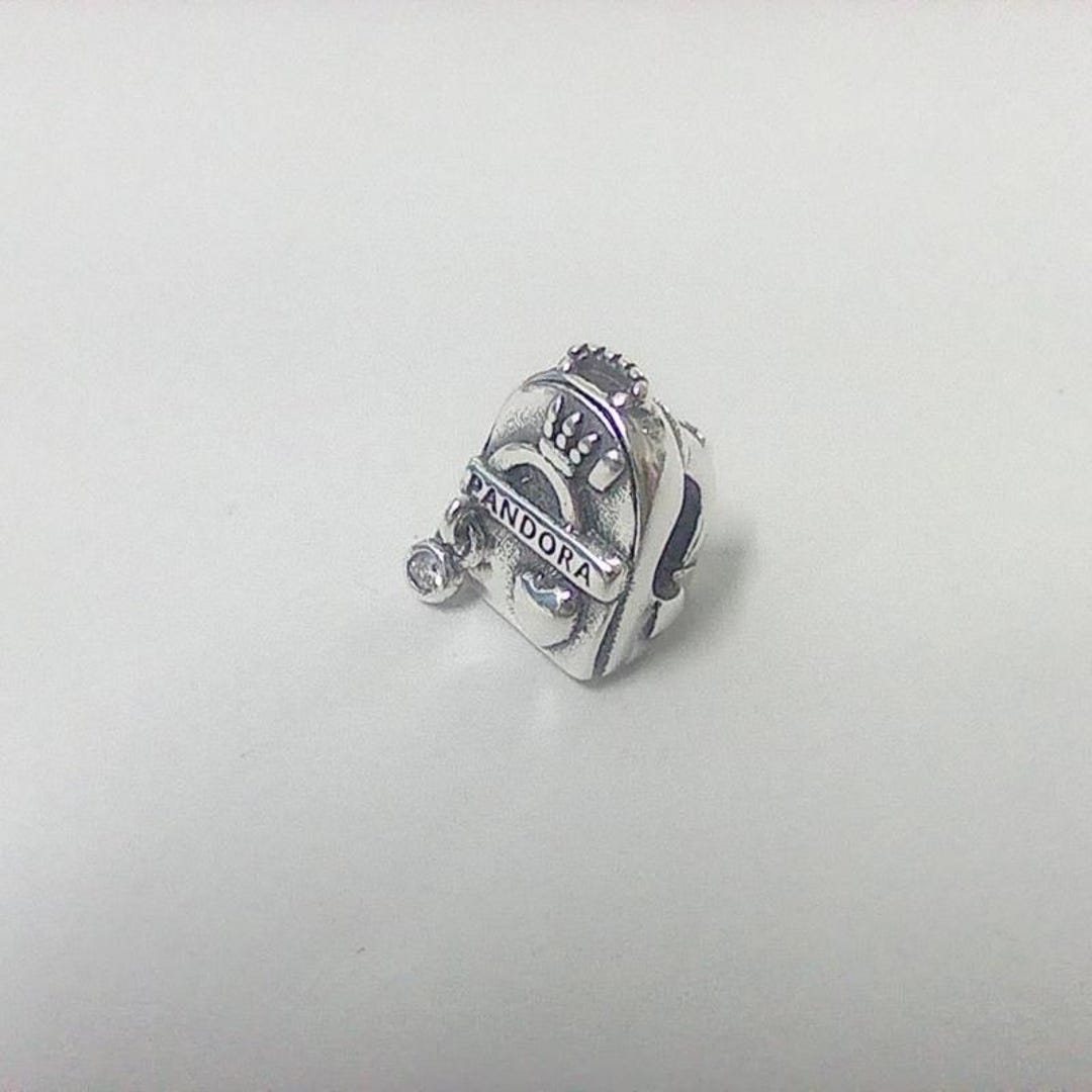 Silver Pandora Adventure Bag Travel Backpack Charm - Etsy