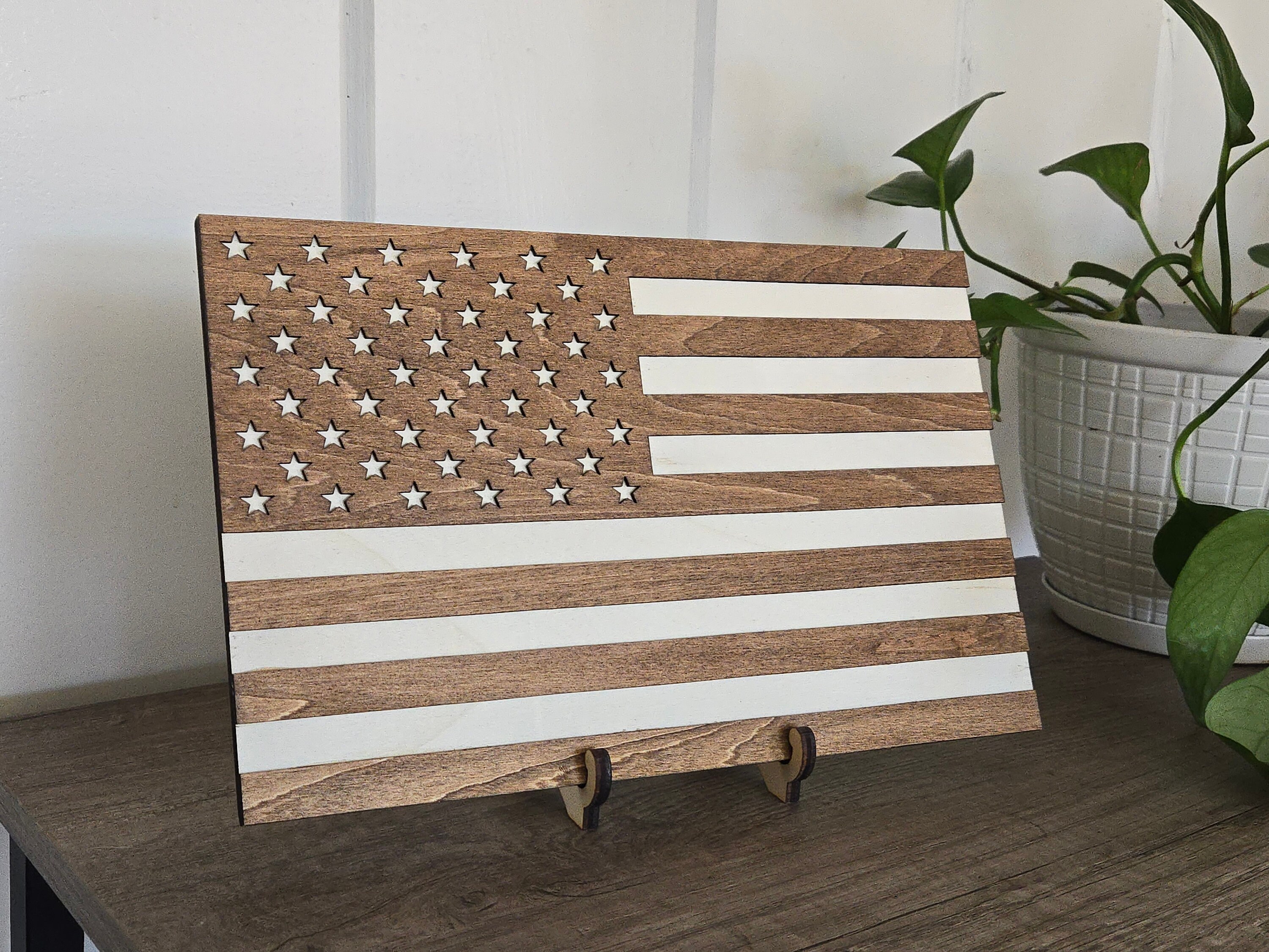 U.S. Flag, American Flag, Laser Cut - Etsy