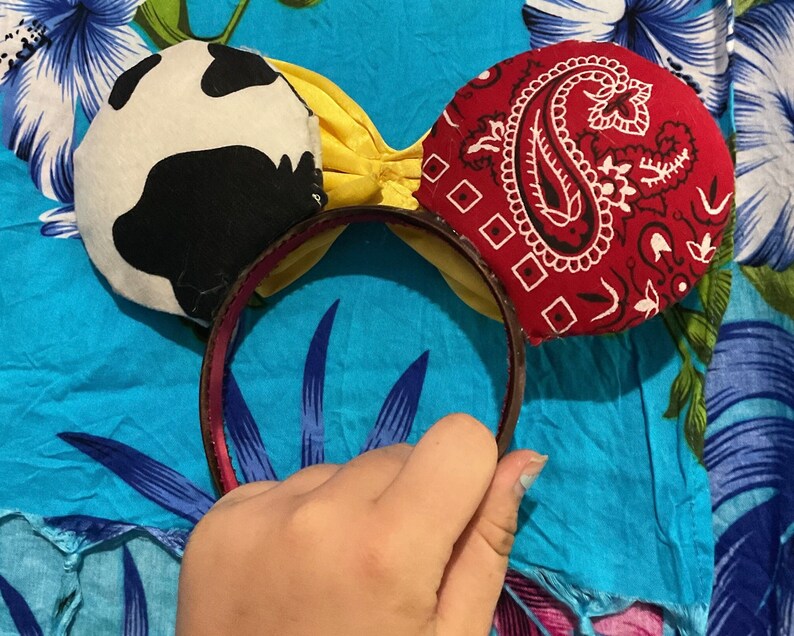 Jessie Inspired Mickey Ears - Etsy