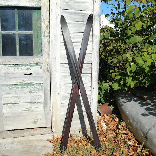 Rustic Ski Decor - Etsy