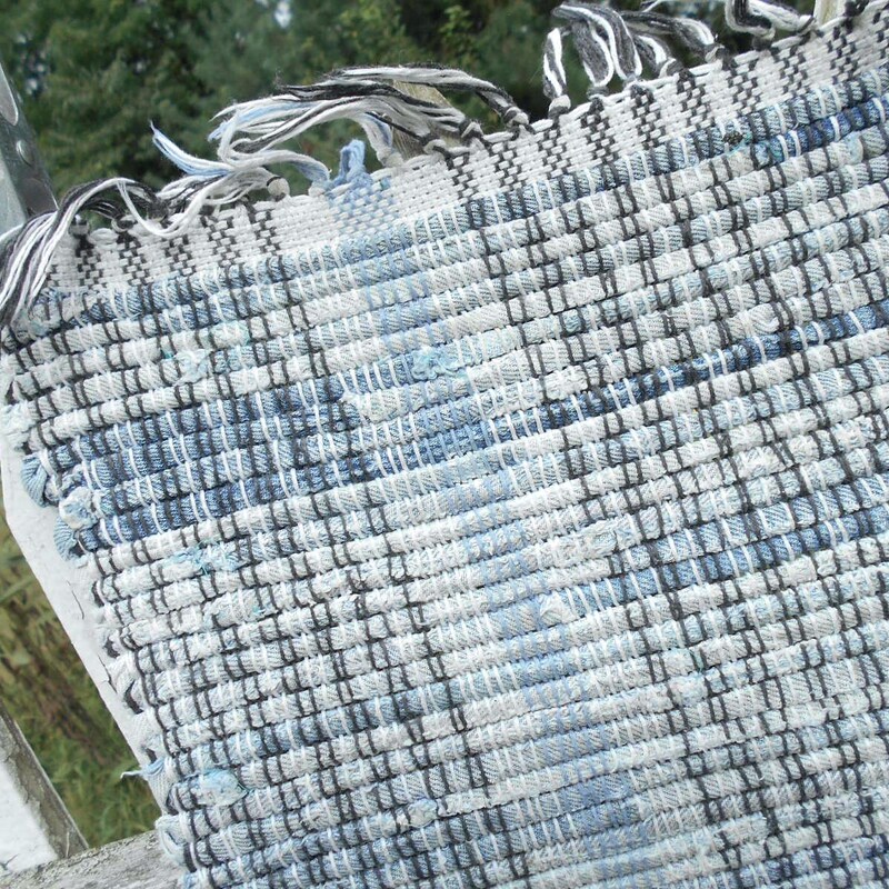 Rag Rug Runner - Etsy