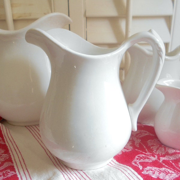 Antique Farmhouse Pitcher - Etsy