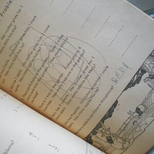 Vintage 30s BEGINNING ARITHMETIC 1930S Workbook Math Beginner Early ...