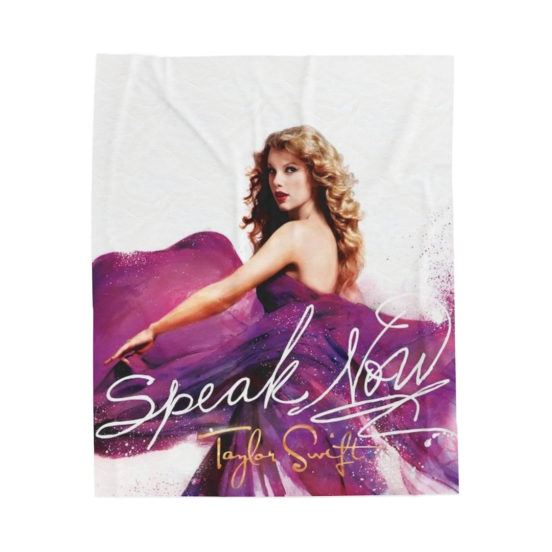 Speak Now Taylor Swift Album Cover Plush Blanket - Etsy