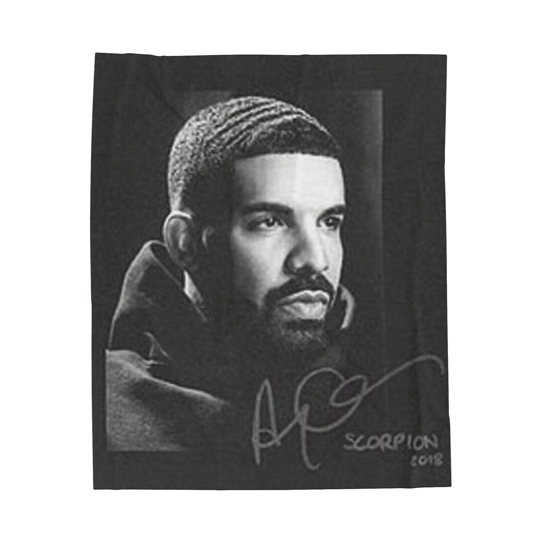 Scorpion Drake Album Cover Plush Blanket - Etsy