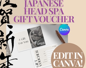 Spa Treatment Gift Voucher, Spa Day Printable Surprise Gift, Spa ...