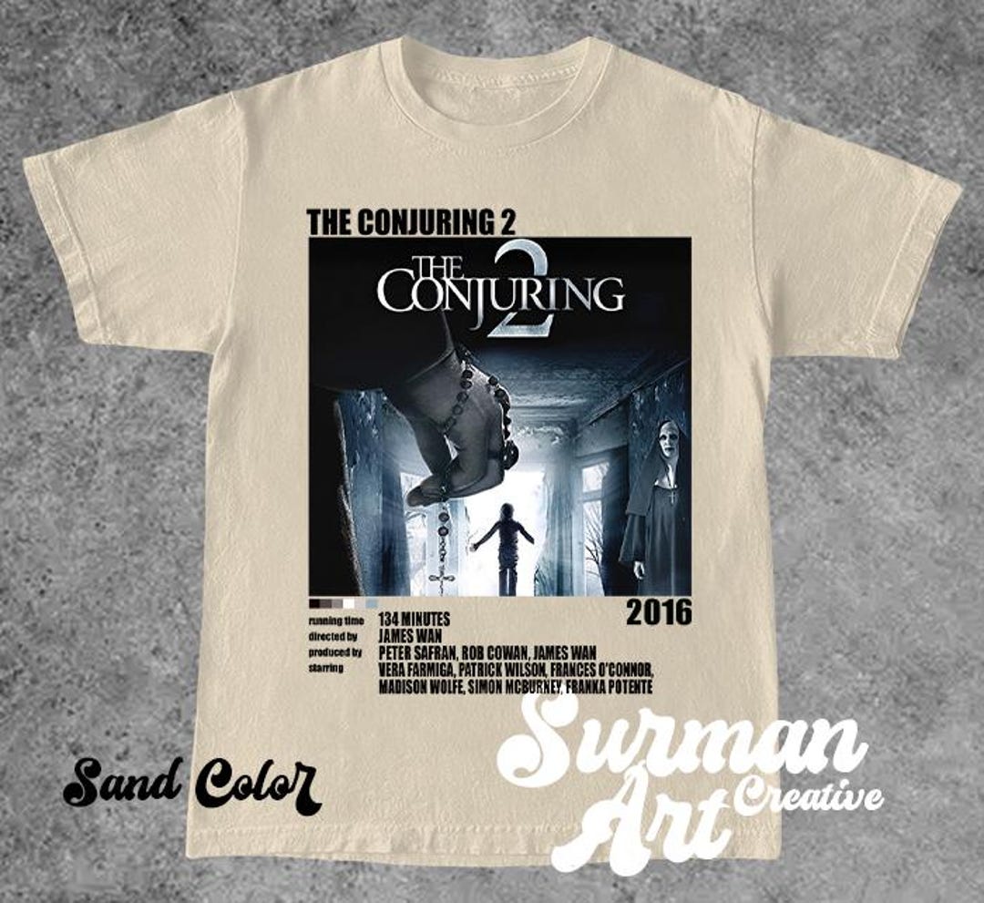 The Conjuring 2 Movie Vintage Poster Unisex T-shirt, Movie Poster Shirt ...