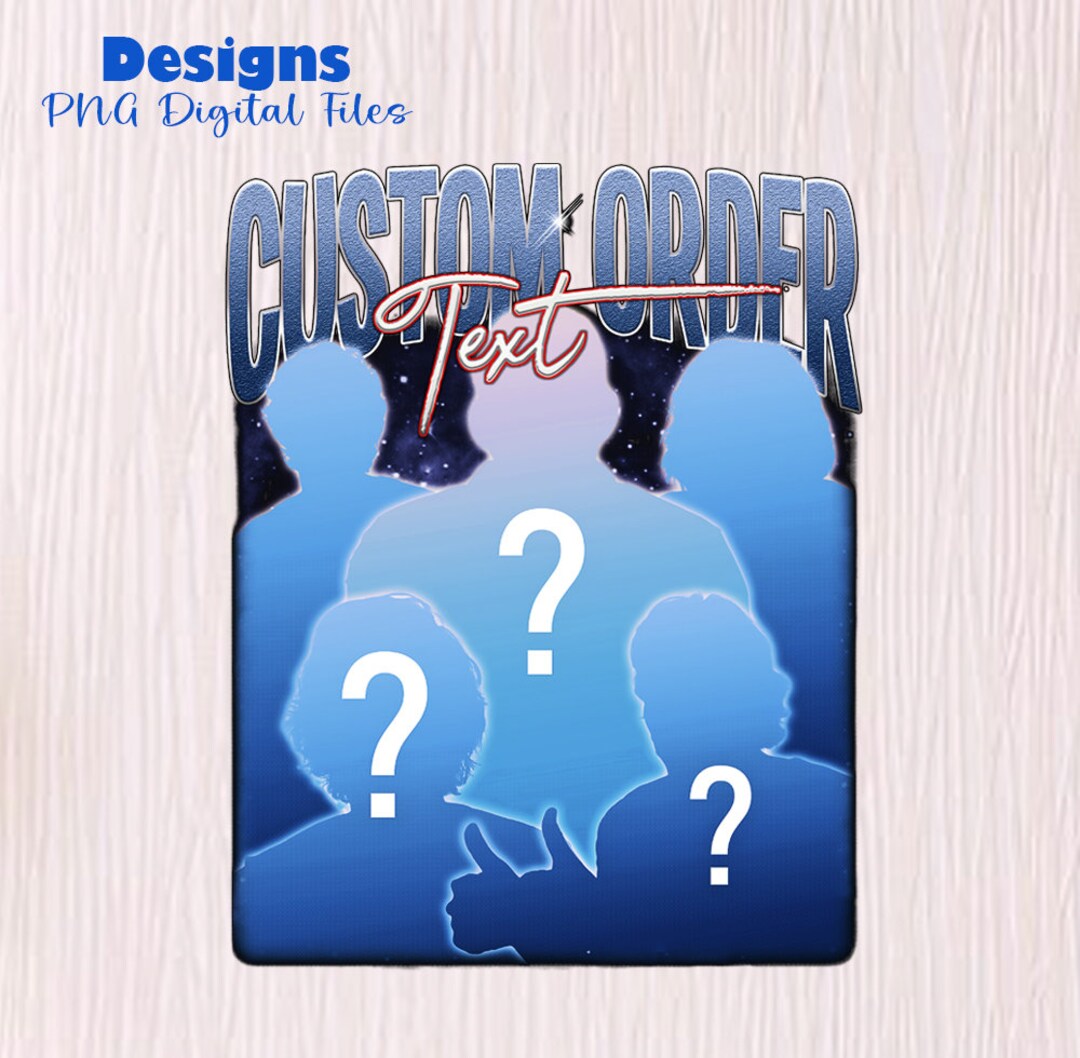 Custom PNG Digital Files for Print Tranfer Paper Files - Etsy