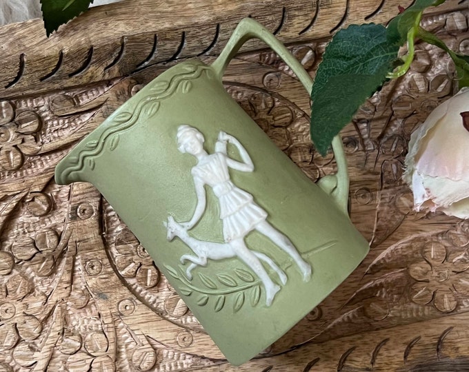 Vintage (1940's) Goddess Diana the Huntress Mini Porcelain Pitcher ...