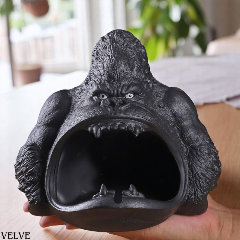 Funny Ashtray Handmade Outdoor Cigar Ashtray Gift for Smoker Cigarette ...