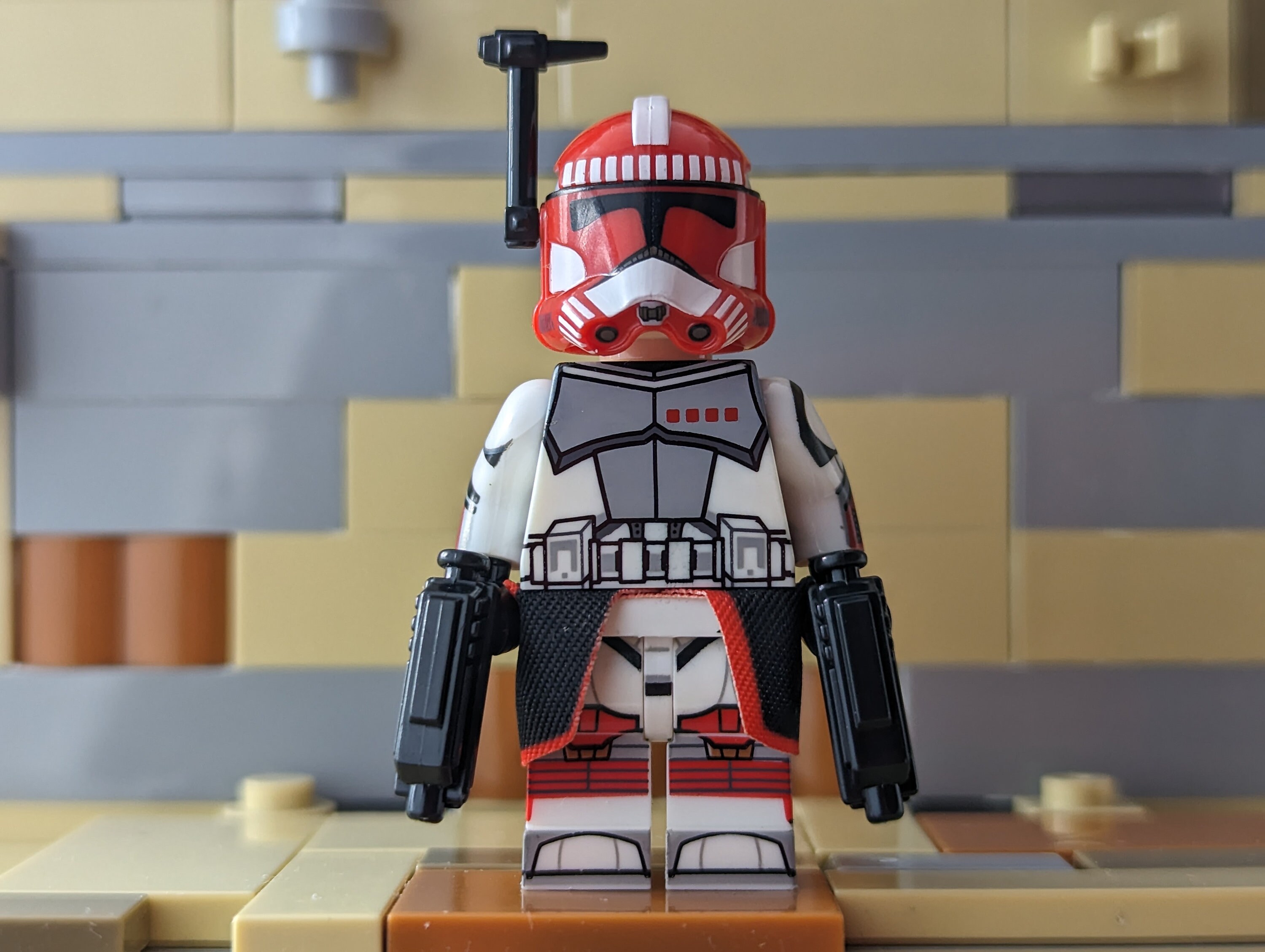 Star Wars Coruscant Guard Red White Grey Clone Trooper Elite Specialist ...