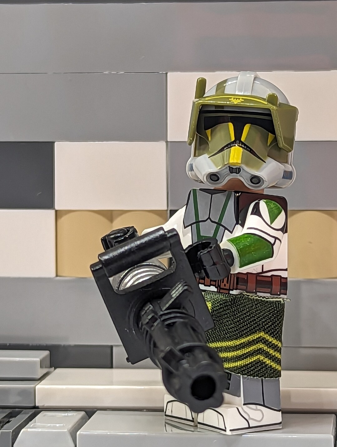 Sci-fi Star Wars Custom Printed Brick Minifig Doom Company ARC Trooper ...