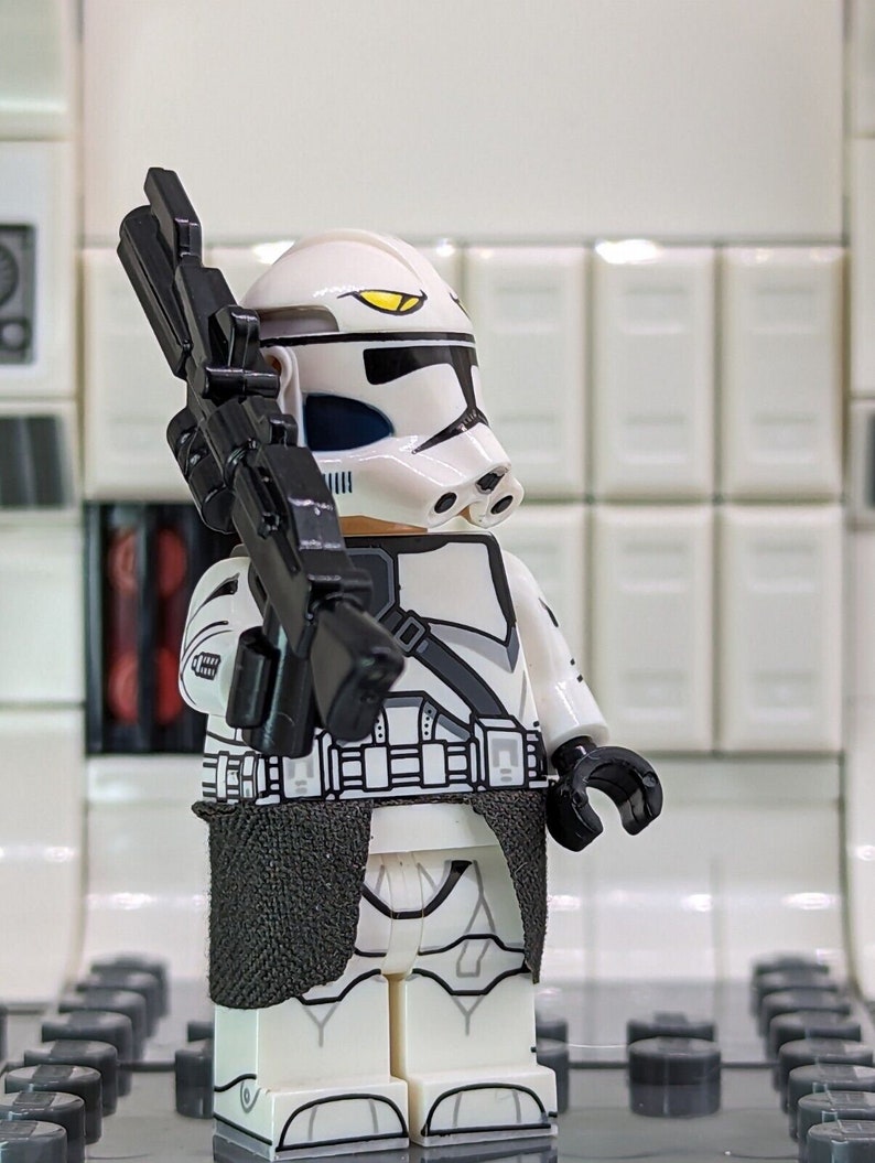 Sci-fi Star Wars Custom Printed Brick Minifig Tigershark Muunilist 10 ...