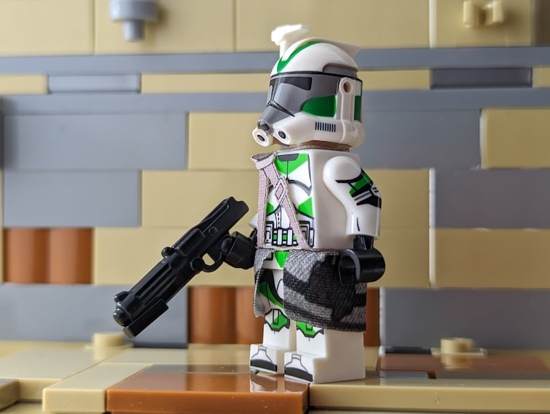 Sci-fi Custom Printed Clone Trooper Minifig Star Wars 442nd Siege ...