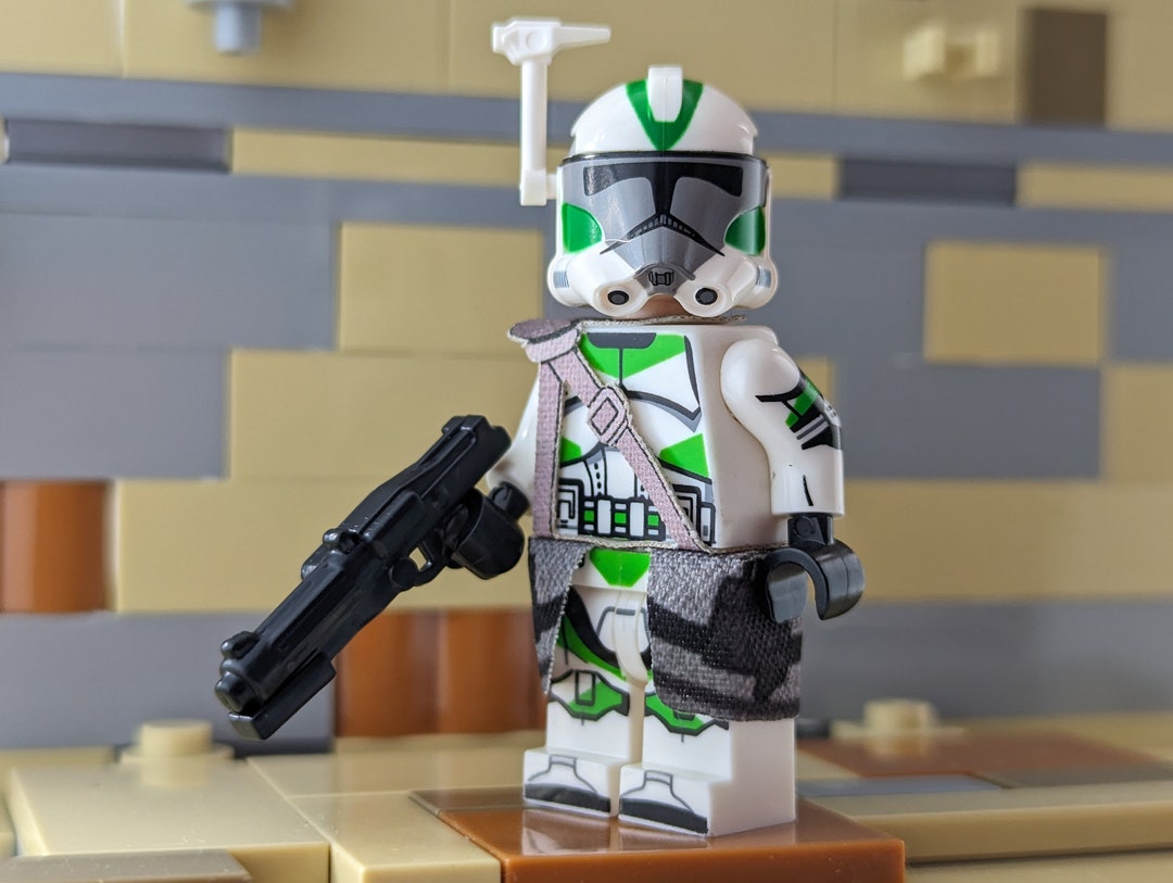 Sci-fi Custom Printed Clone Trooper Minifig Star Wars 442nd Siege ...