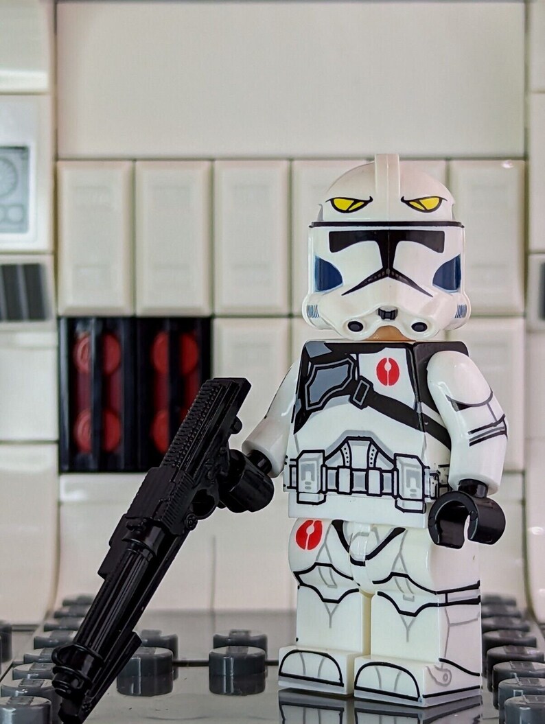 Sci-fi Star Wars Custom Printed Brick Minifig Tigershark Muunilist 10 ...