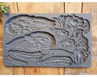 Wings & Feathers IOD Mould - Etsy