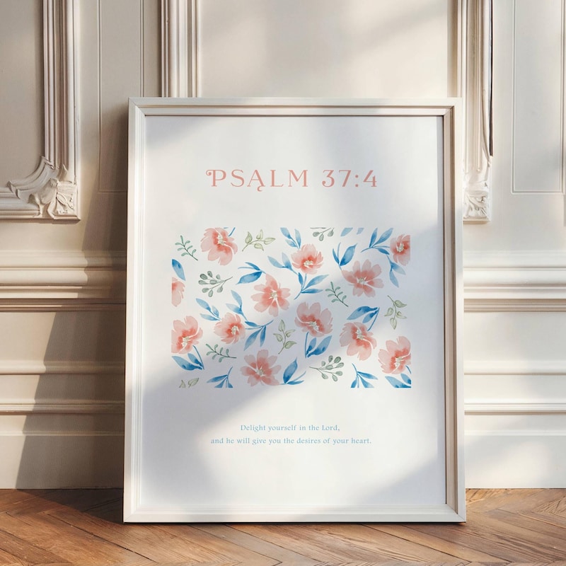 Psalm 37 4 - Etsy