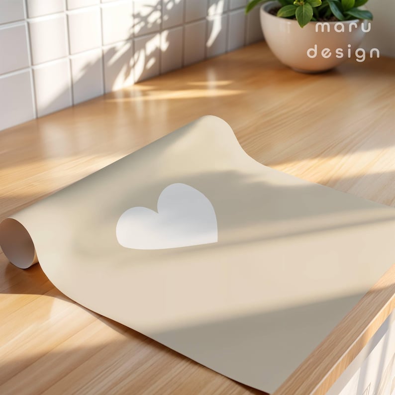 Beige Heart Wall Art: Minimalist Bedroom Decor (digital Download) - Etsy