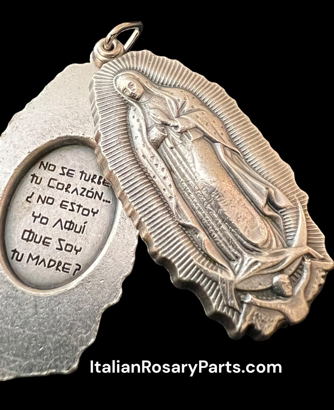 Virgin Mary Our Lady of Guadalupe Italian Swing Locket Slides - Etsy