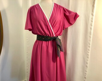 Raspberry Pink Dress - Etsy