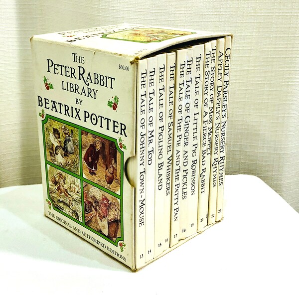 Beatrix Potter Books - Etsy
