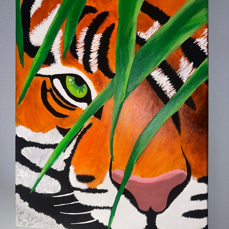 Tiger Painting - Etsy