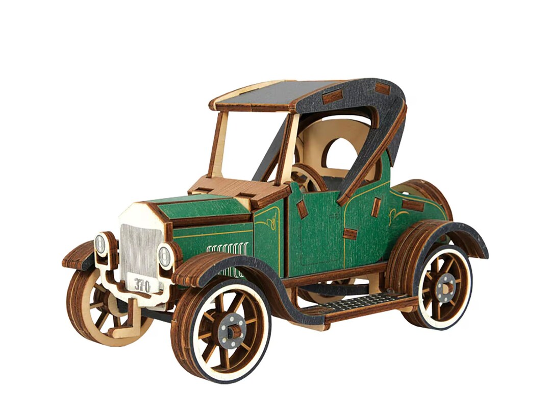 Laser Cut Ford Model T Car Toy SVG Bundle Wood Toy Truck Svg Files ...