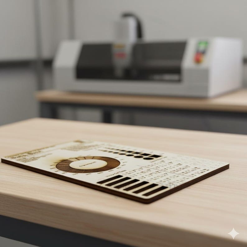 Laser Light Burn Test File for Laser Machine SVG Bundle Glowforge ...