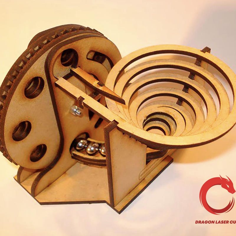 Laser Cut Marble Run - Etsy