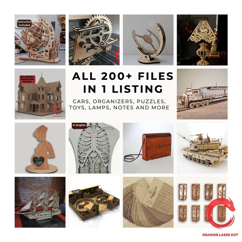 Laser Cut Vector Gears - Etsy