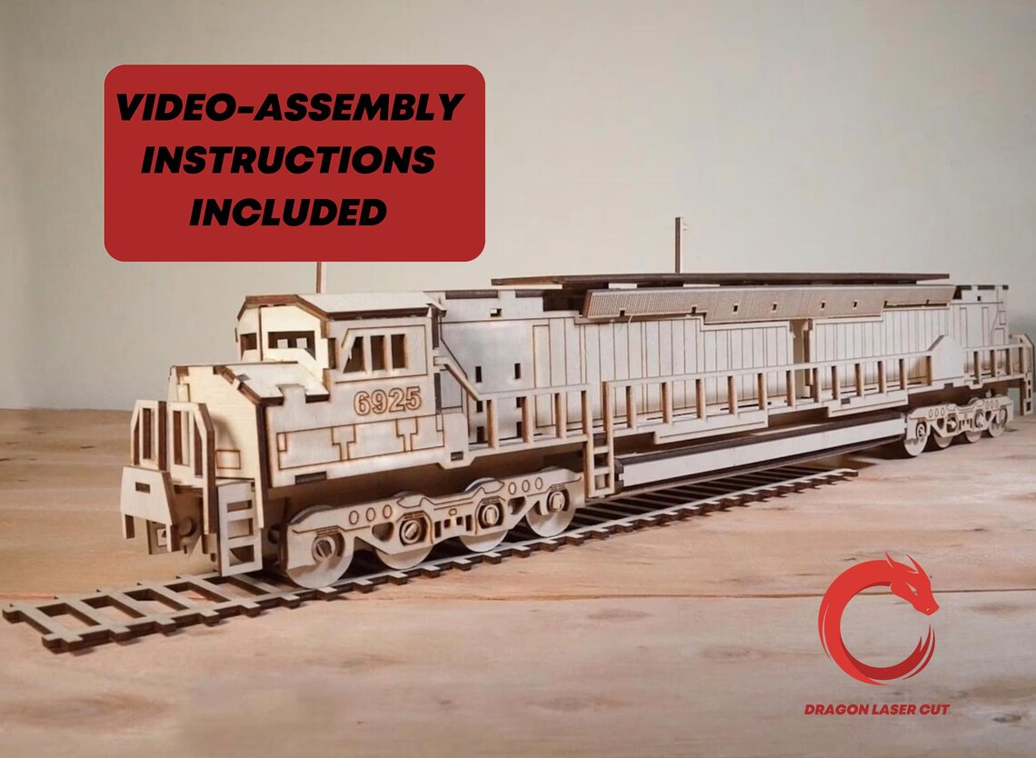 Laser Cut Train Toy SVG Bundle Wood Toy Car Svg Files Vector Laser ...