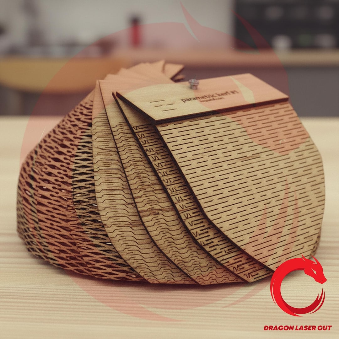 Laser Cut Flexible Pattern 30 Styles Flex SVG Bundle Glowforge Wood DXF ...