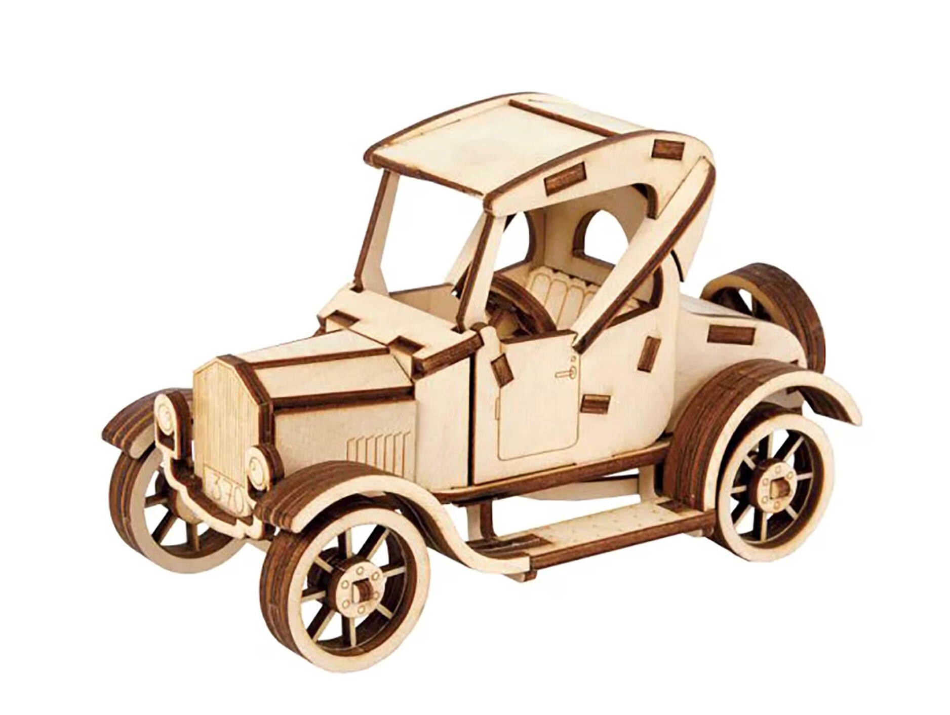 Laser Cut Ford Model T Car Toy SVG Bundle Wood Toy Truck Svg Files ...