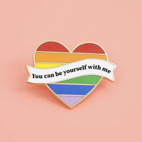 Lgbt Ally Pin - Etsy