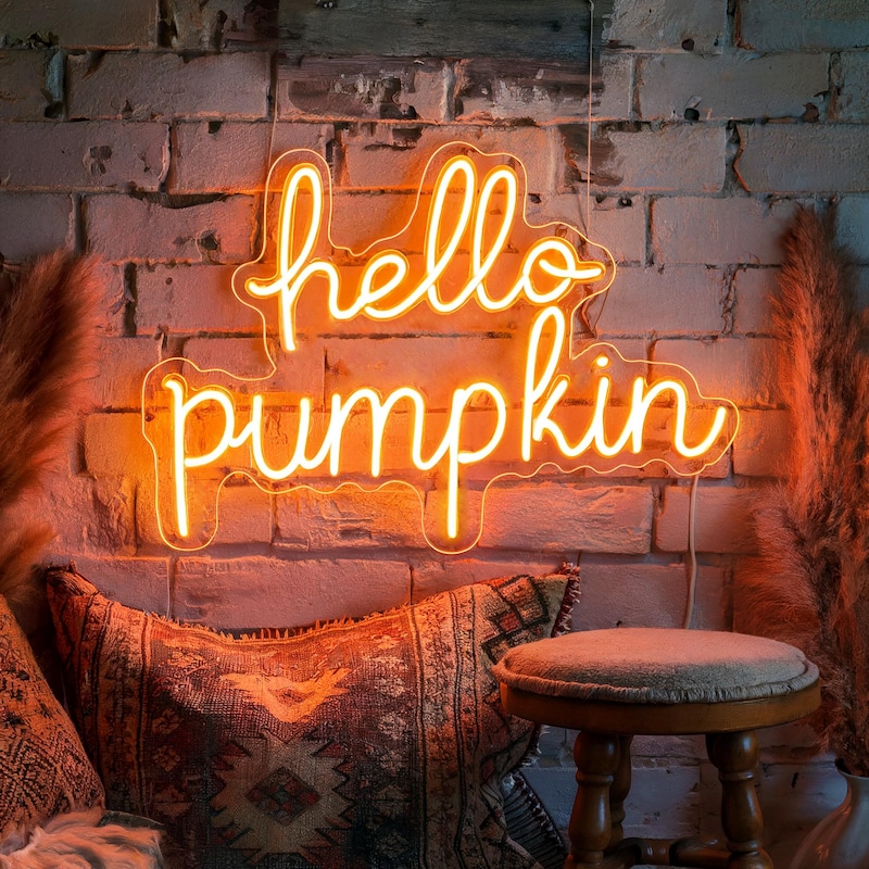 Hello Pumpkin Sign - Etsy