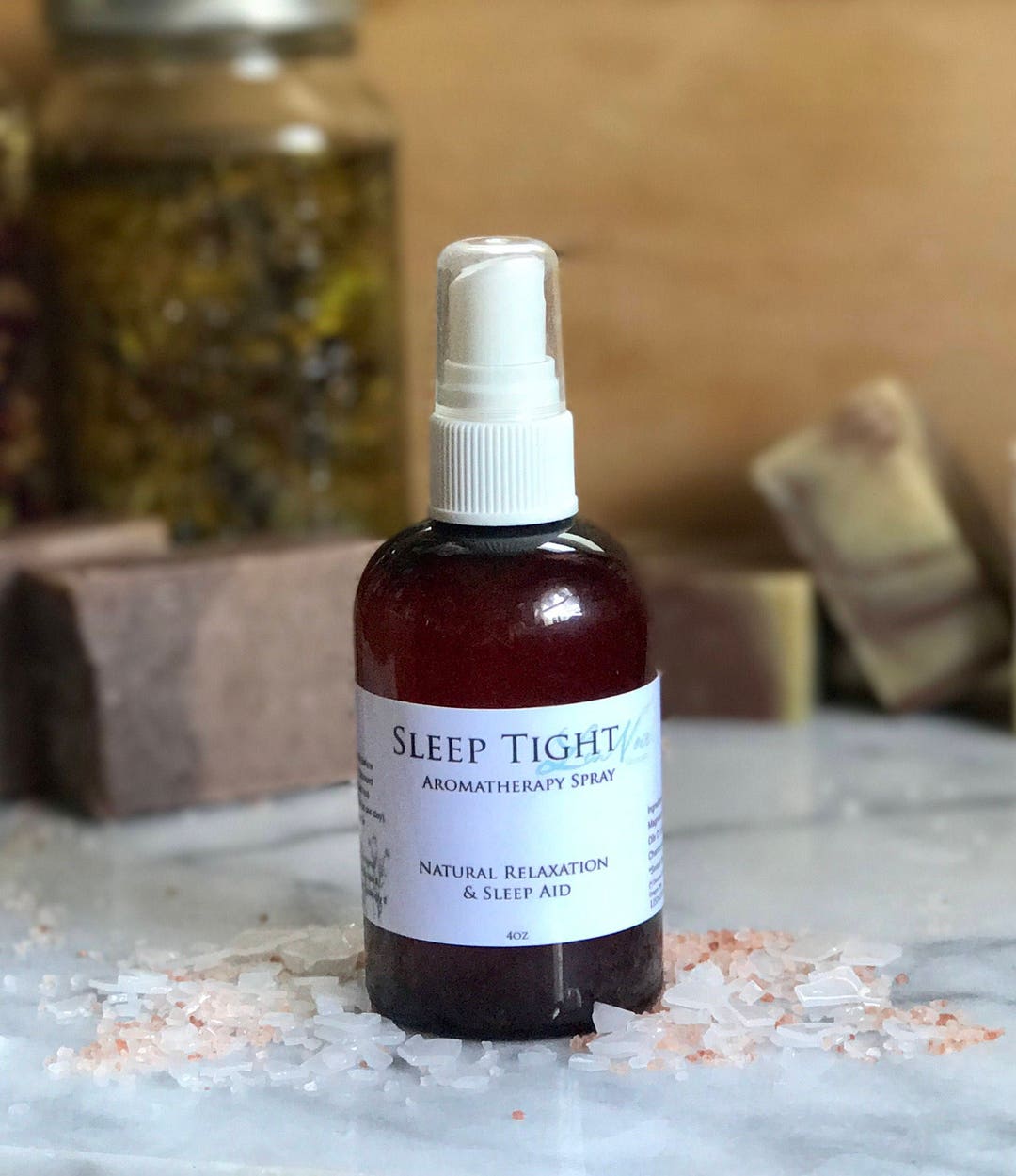 Sleep Aid Relax Blend Aromatherapy Magnesium Body Spray Use Day to ...