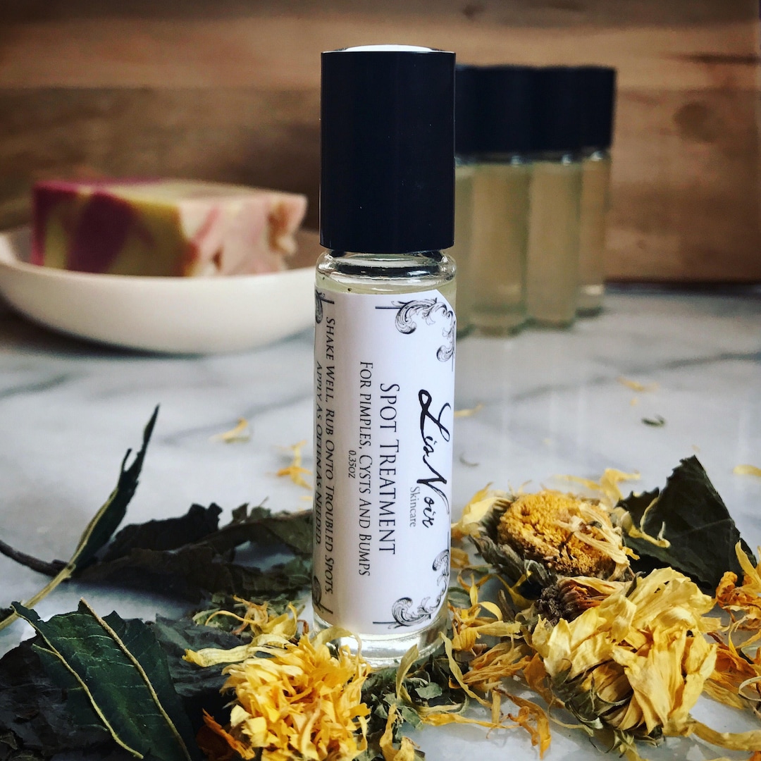 Spot Treatment Organic Acne Pimples Oozing Bug Bites Drying - Etsy