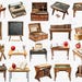 Vintage School Clipart Bundle Retro Classroom Decor Watercolor Desk ...