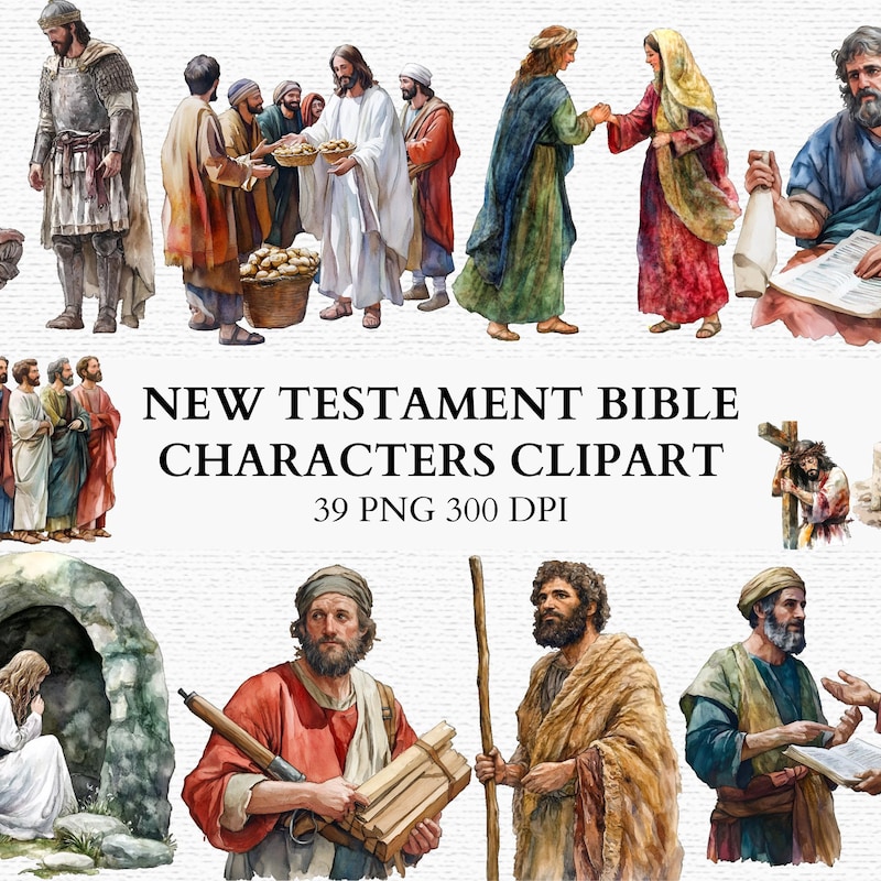 Apostle Clip Art - Etsy