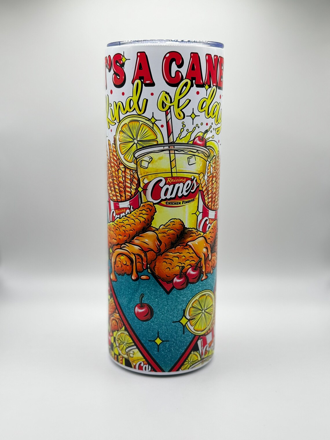 It's a Canes Kind of Day 20oz Skinny Tumbler, Raising Canes Tumbler ...