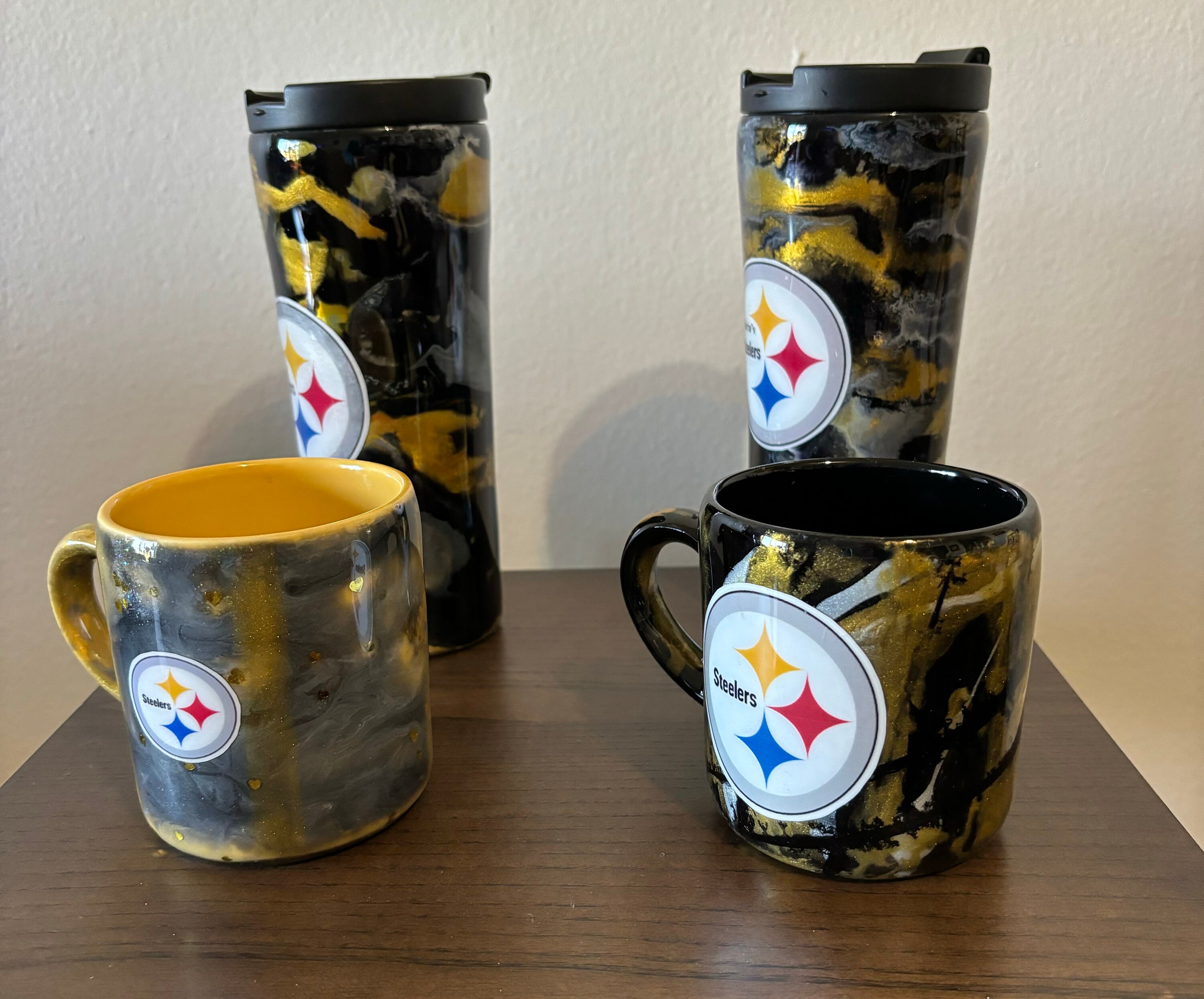 Pittsburgh Steelers Tumblers, NFL Personalized Gift Tumbler, Custom ...