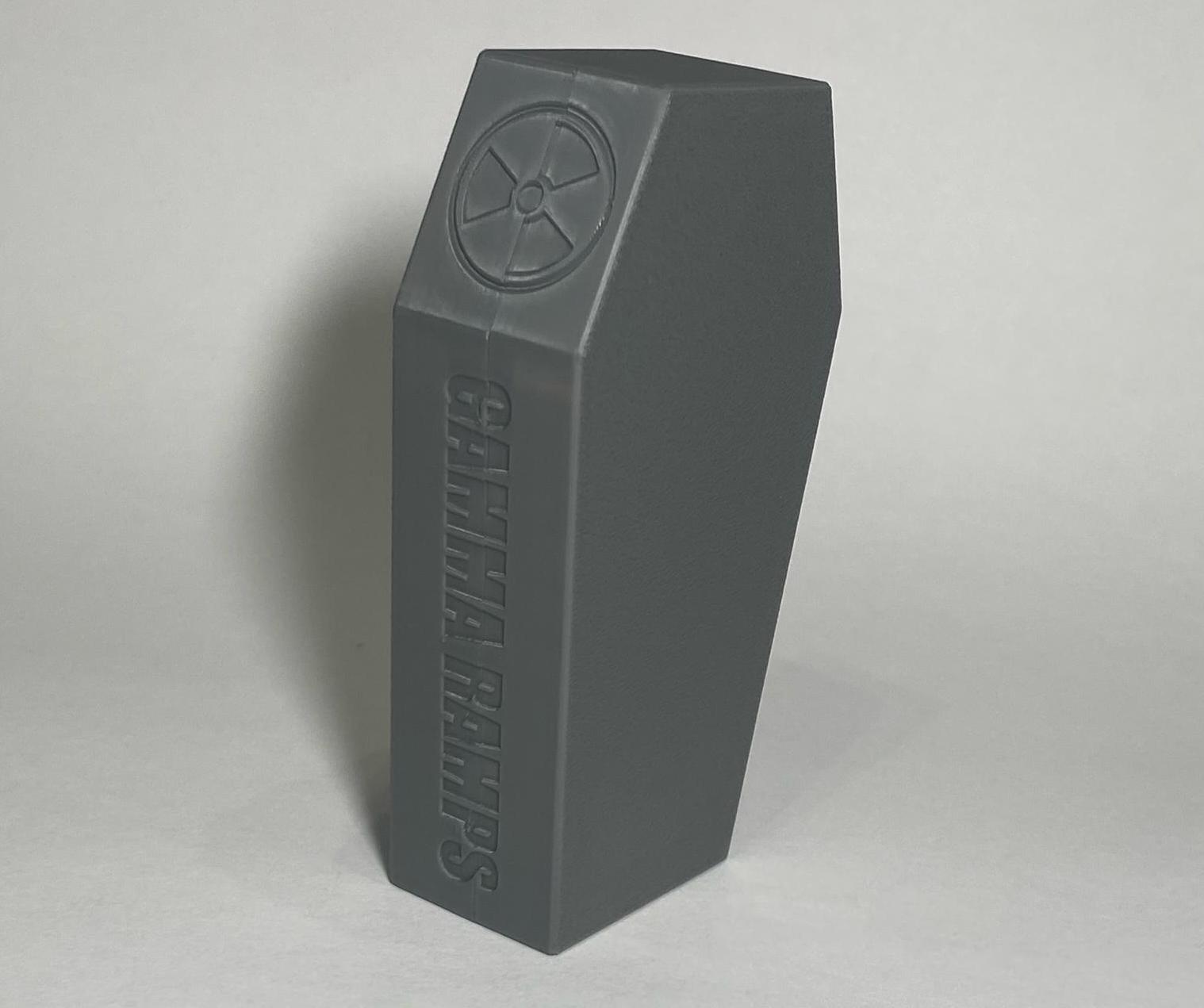 Fingerboard Case Coffin Shape Storage STL 3d Print File - Etsy