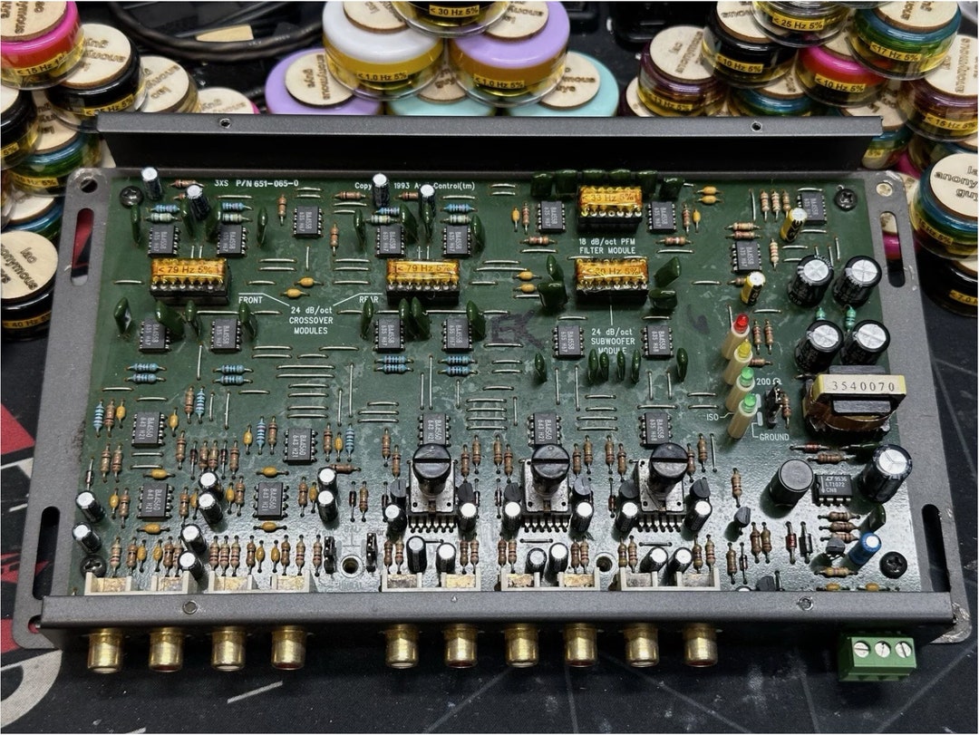 Crossover Filter Modules Audiocontrol 24XS 3XS 6XS 24db/octave Slope ...