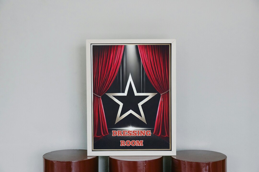 Dressing Room Print - Fashion Poster - Hollywood Print - Celebrity ...