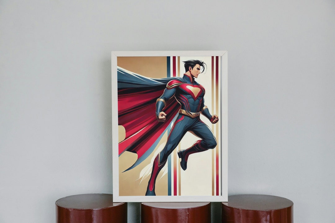 Super Hero Print Movie Poster Hollywood Print Celebrity Art Print Comic ...