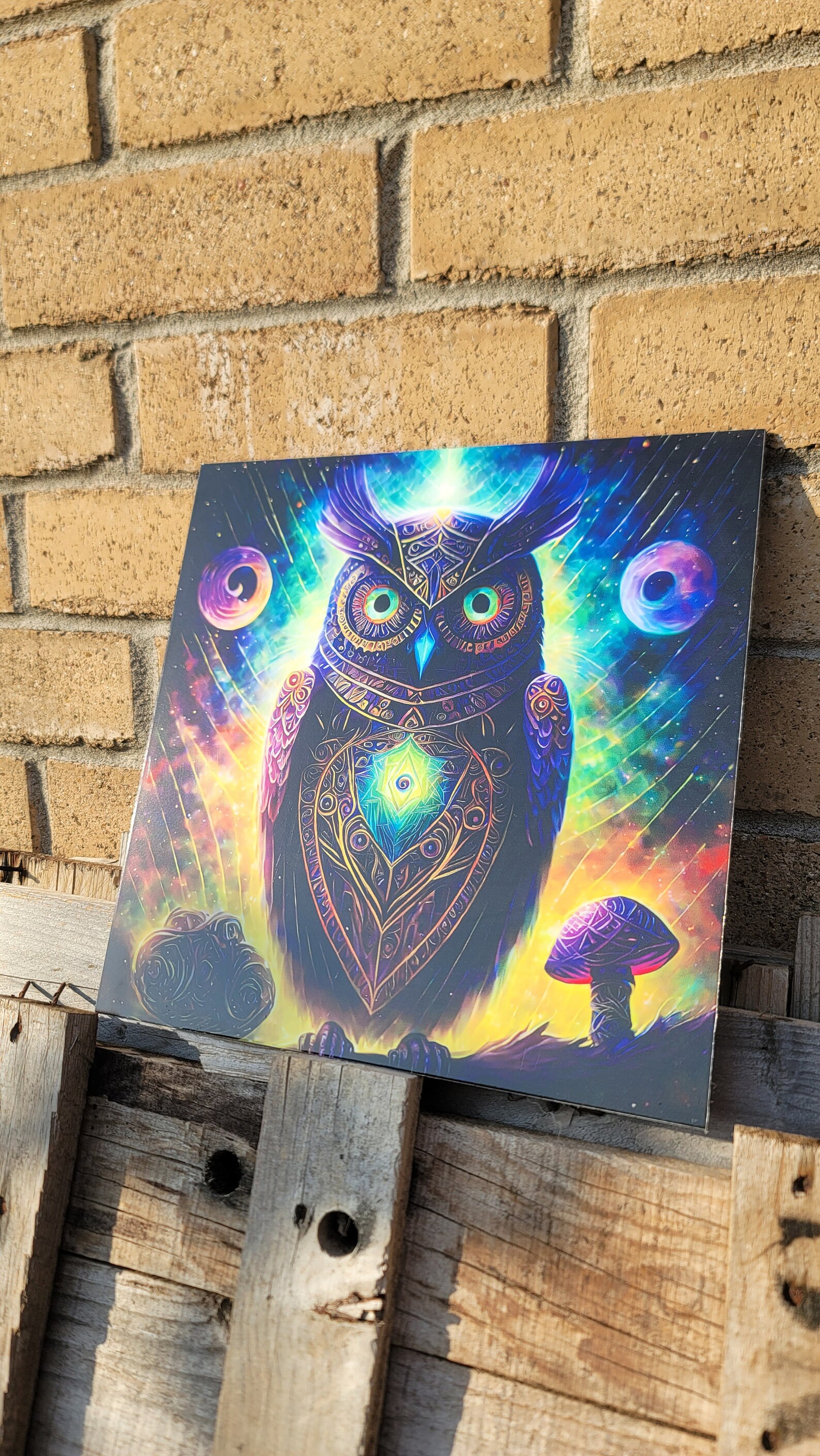Perspective Owl, Psychedelic Art, Digital Art, Digital Download ...